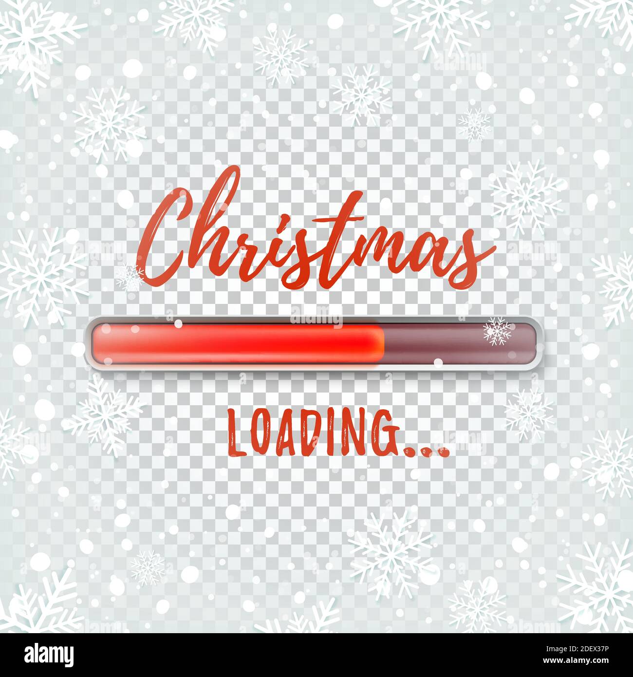 Christmas loading. Abstract design template Stock Vector Image & Art ...