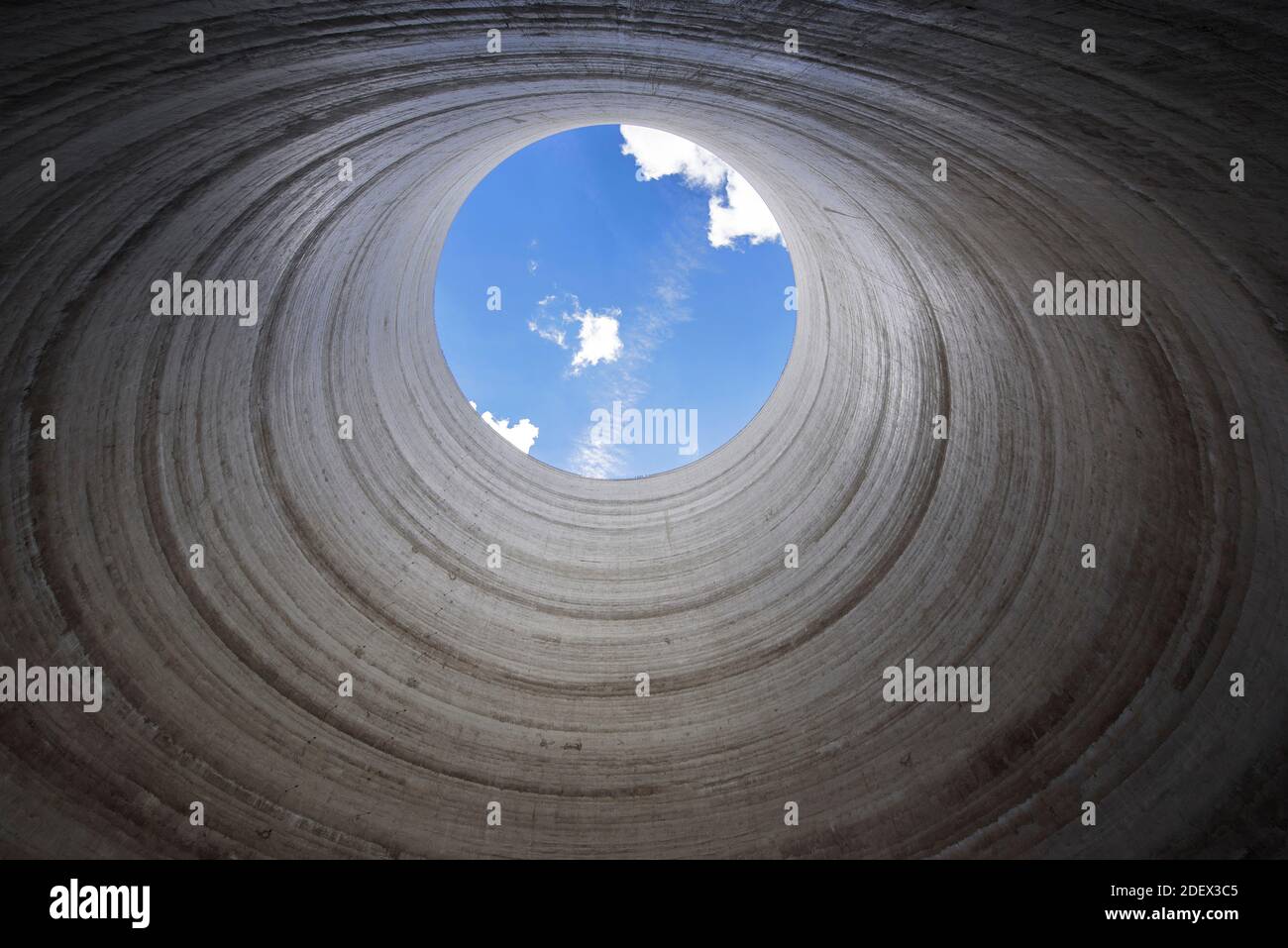 Concrete Construction Eye Concept Stock Photo - Alamy