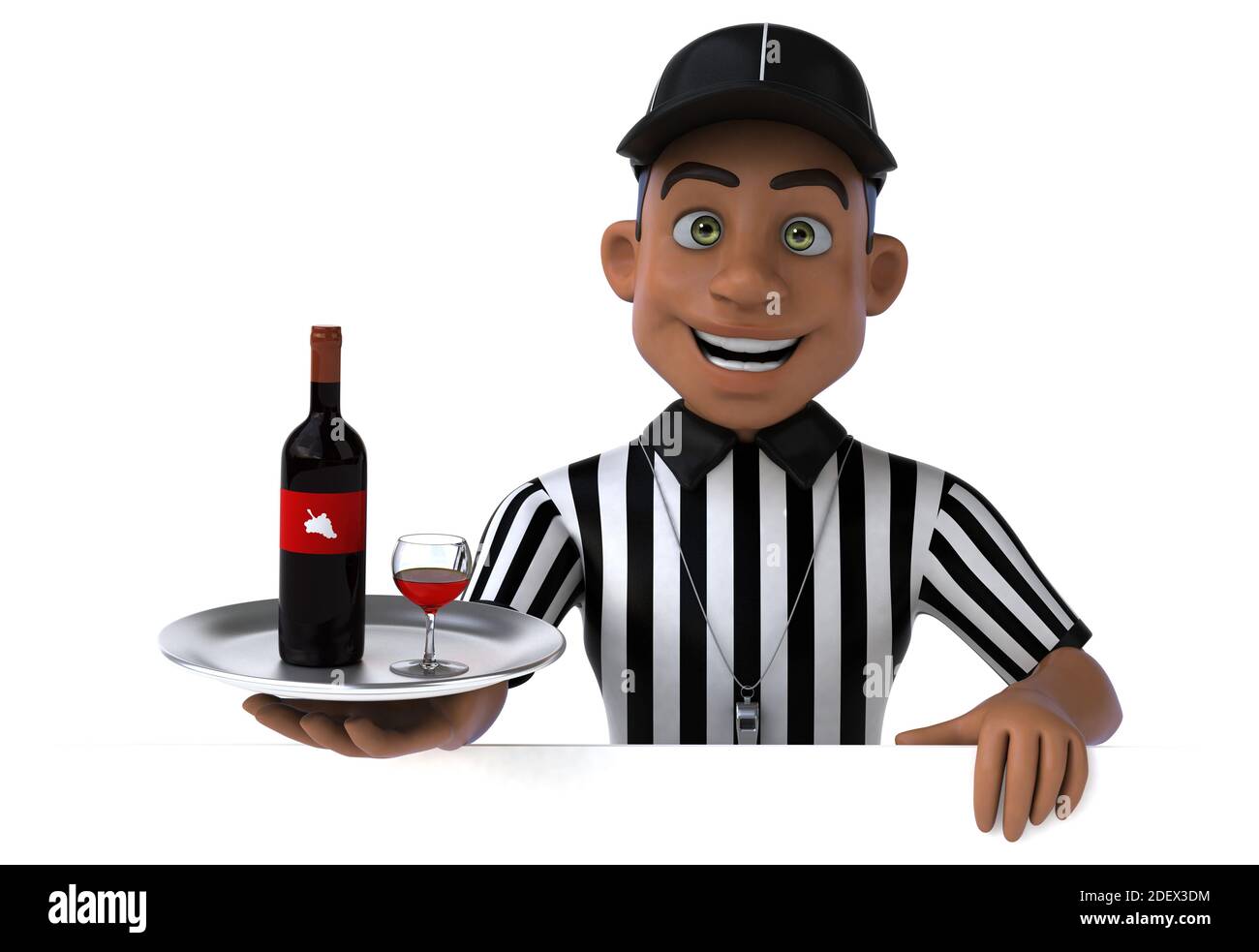 African american waiter red hi-res stock photography and images - Alamy