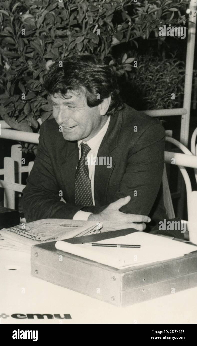 Australian tennis player Martin Mulligan, 1986 Stock Photo - Alamy