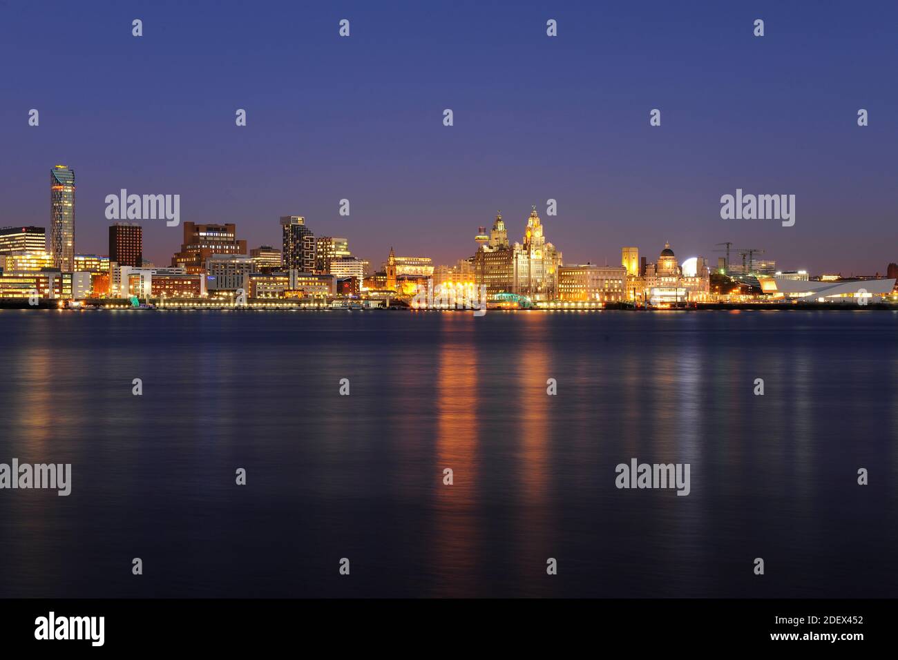 Liverpool Waterfront Day & Night Stock Photo - Alamy