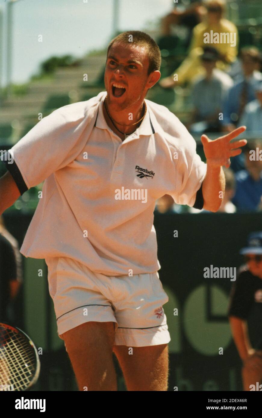 Spanish tennis player Felix Mantilla, 1996 Stock Photo - Alamy
