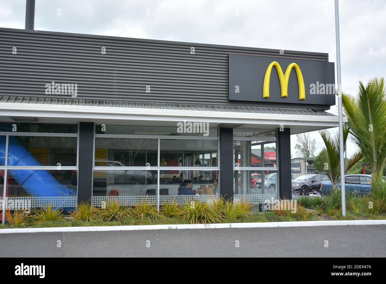 AUCKLAND, NEW ZEALAND - Nov 21, 2020: View of McDonald's restaurant in ...