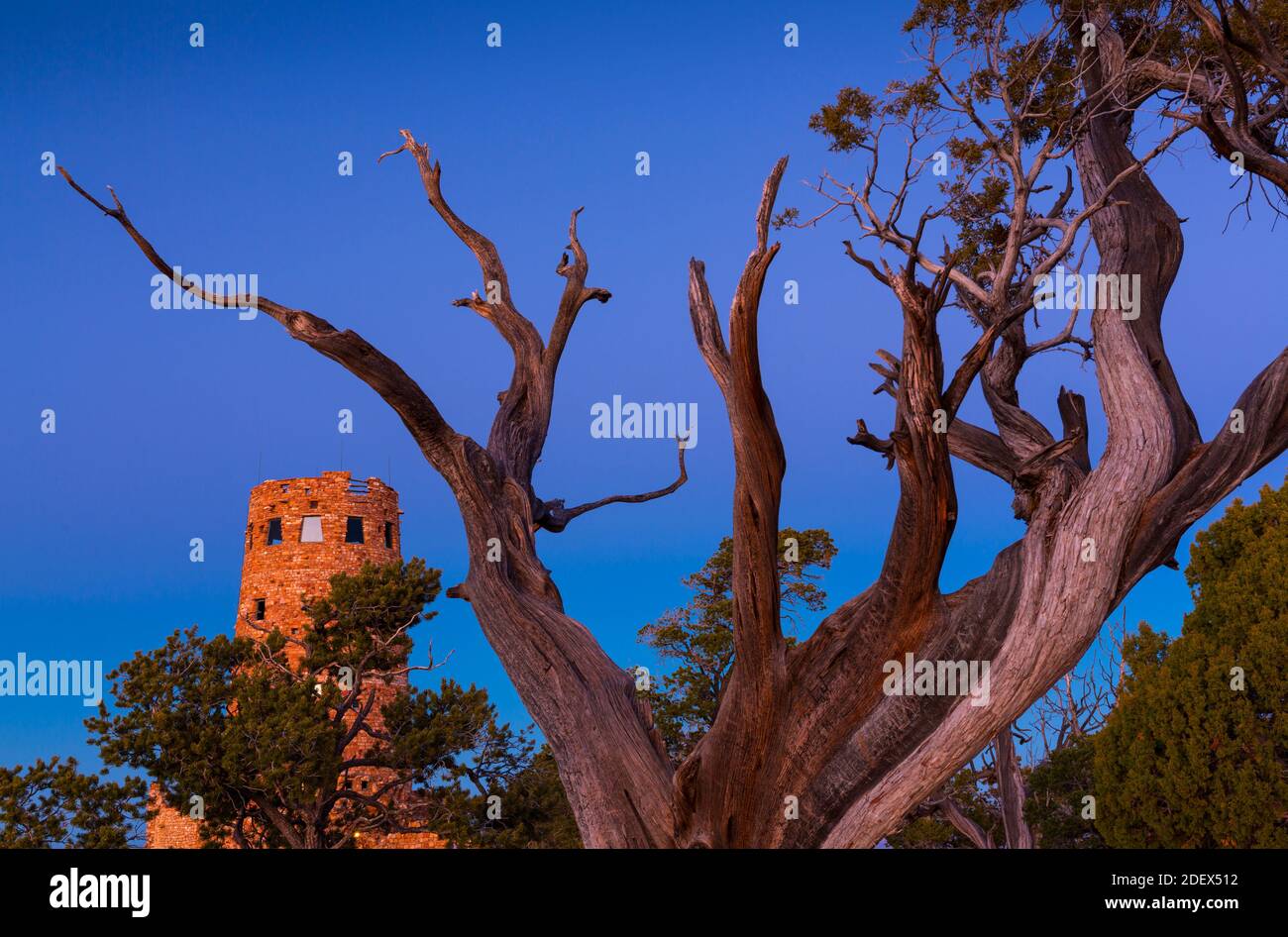 Desert View Watchtower or Indian Watchtower at Desert View, Grand ...