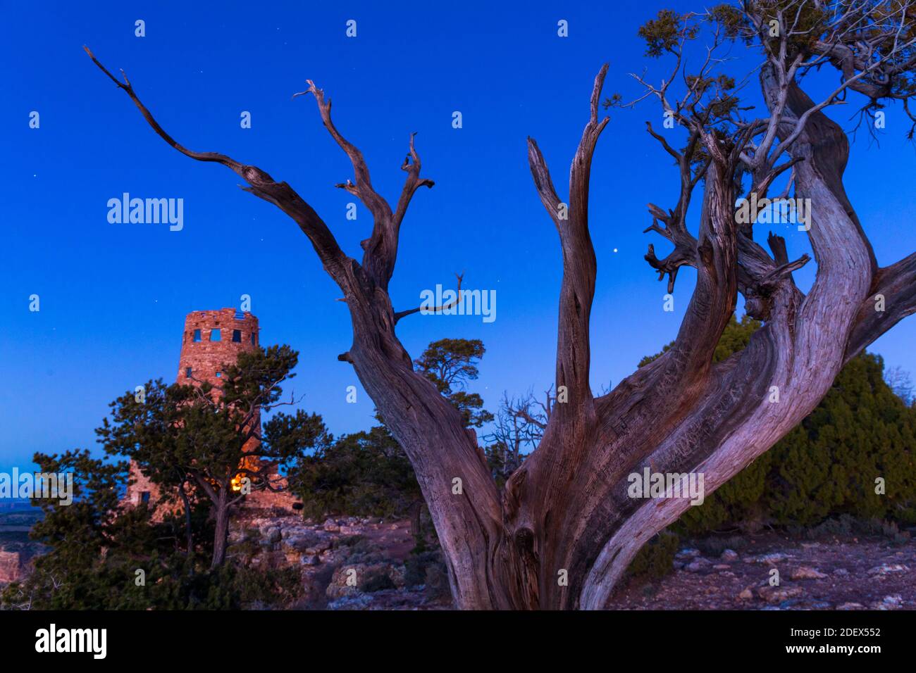 Desert View Watchtower or Indian Watchtower at Desert View, Grand ...