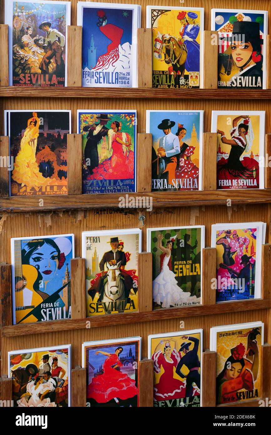 Spanish postcards hi-res stock photography and images - Alamy