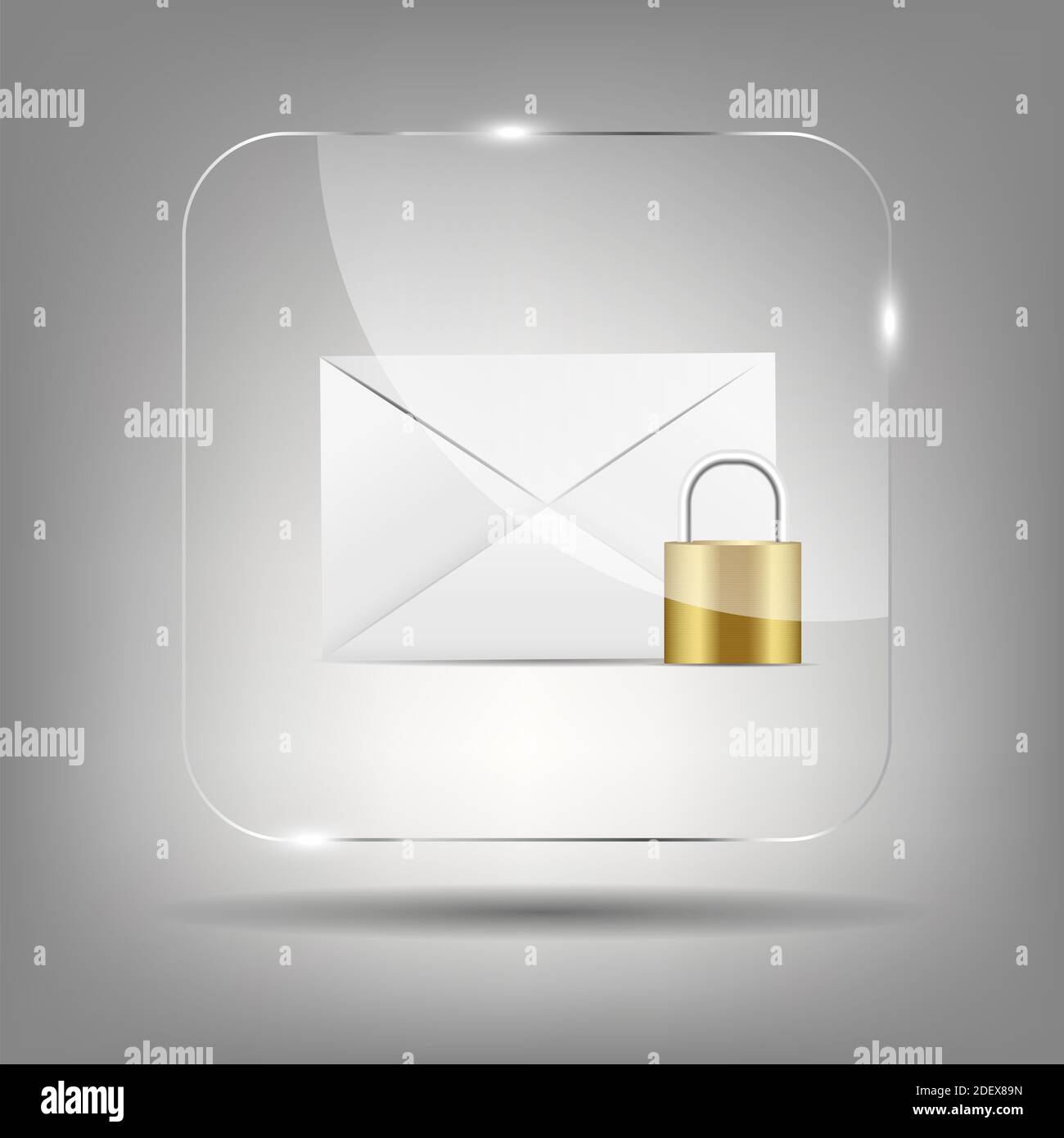 E-mail Protection Concept Illustration Stock Photo - Alamy