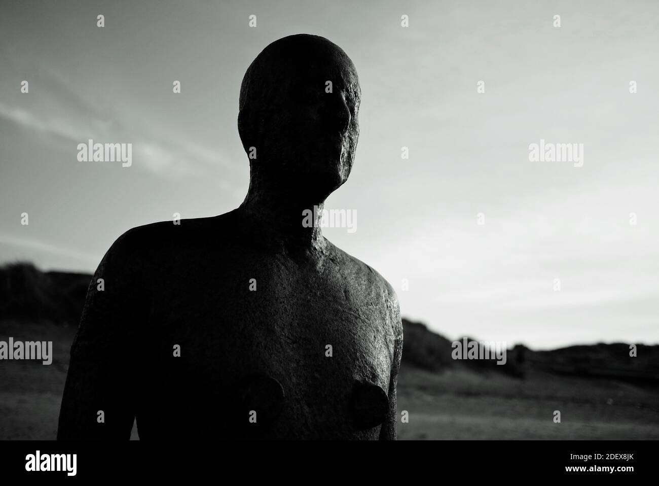 Another Place by Antony Gormley, Crosby Beach, Liverpool, Merseyside ...