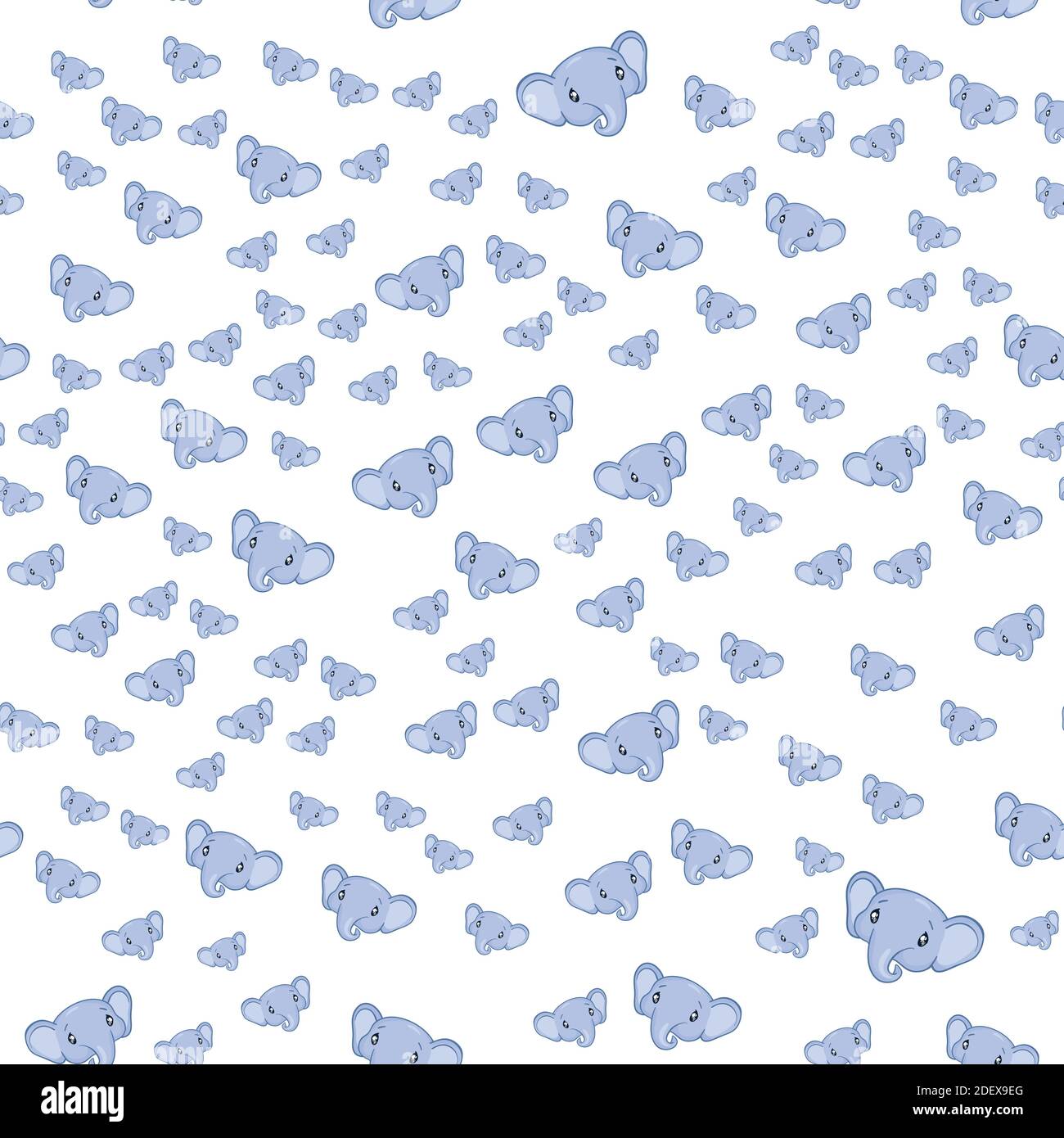 Elephant print wallpaper Cut Out Stock Images & Pictures - Alamy