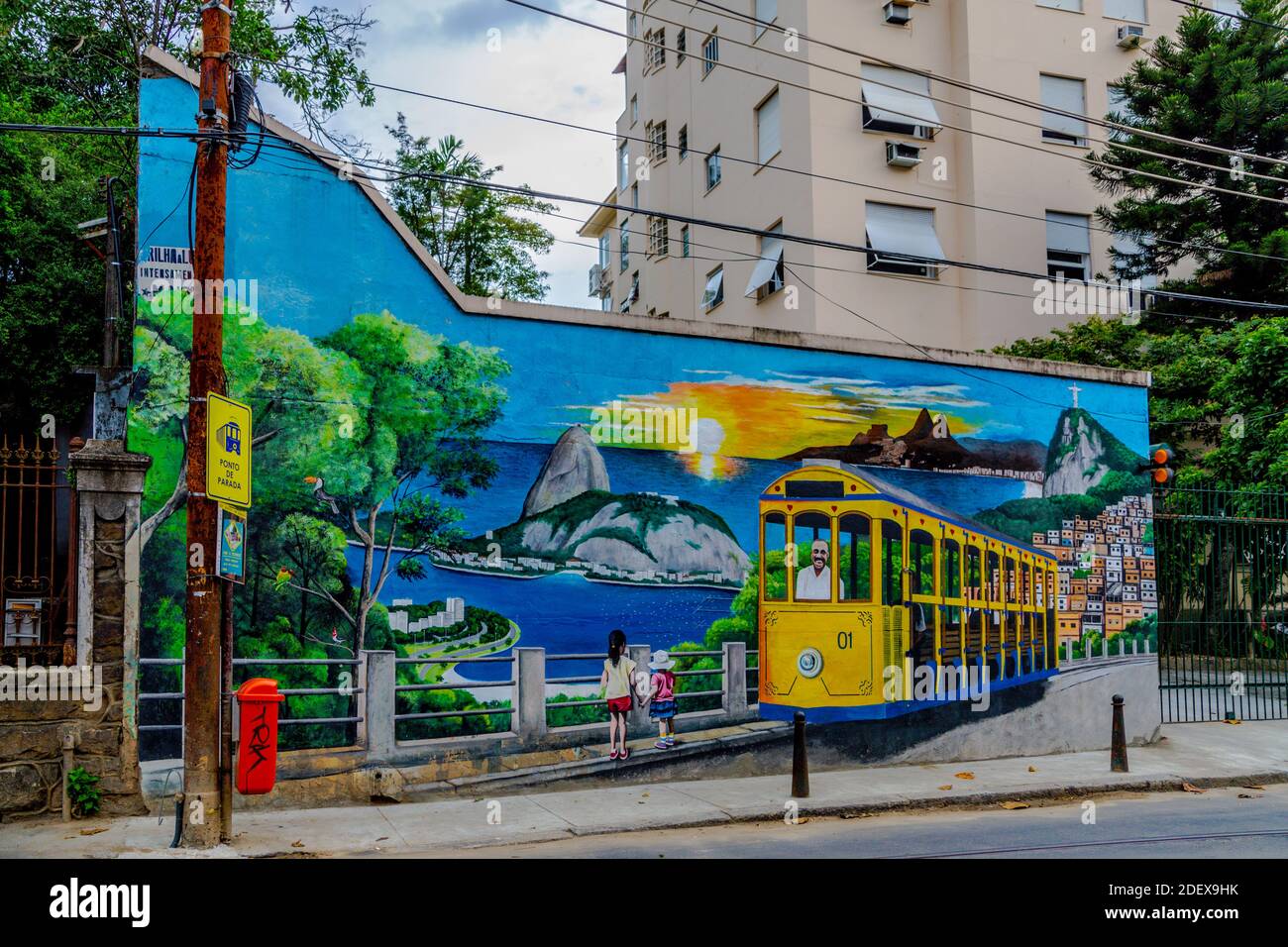 Rio graffiti stairs hi-res stock photography and images - Alamy