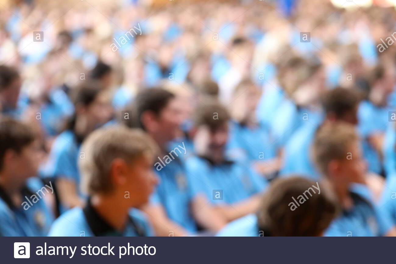 High School Students Wearing Uniforms High Resolution Stock Photography ...