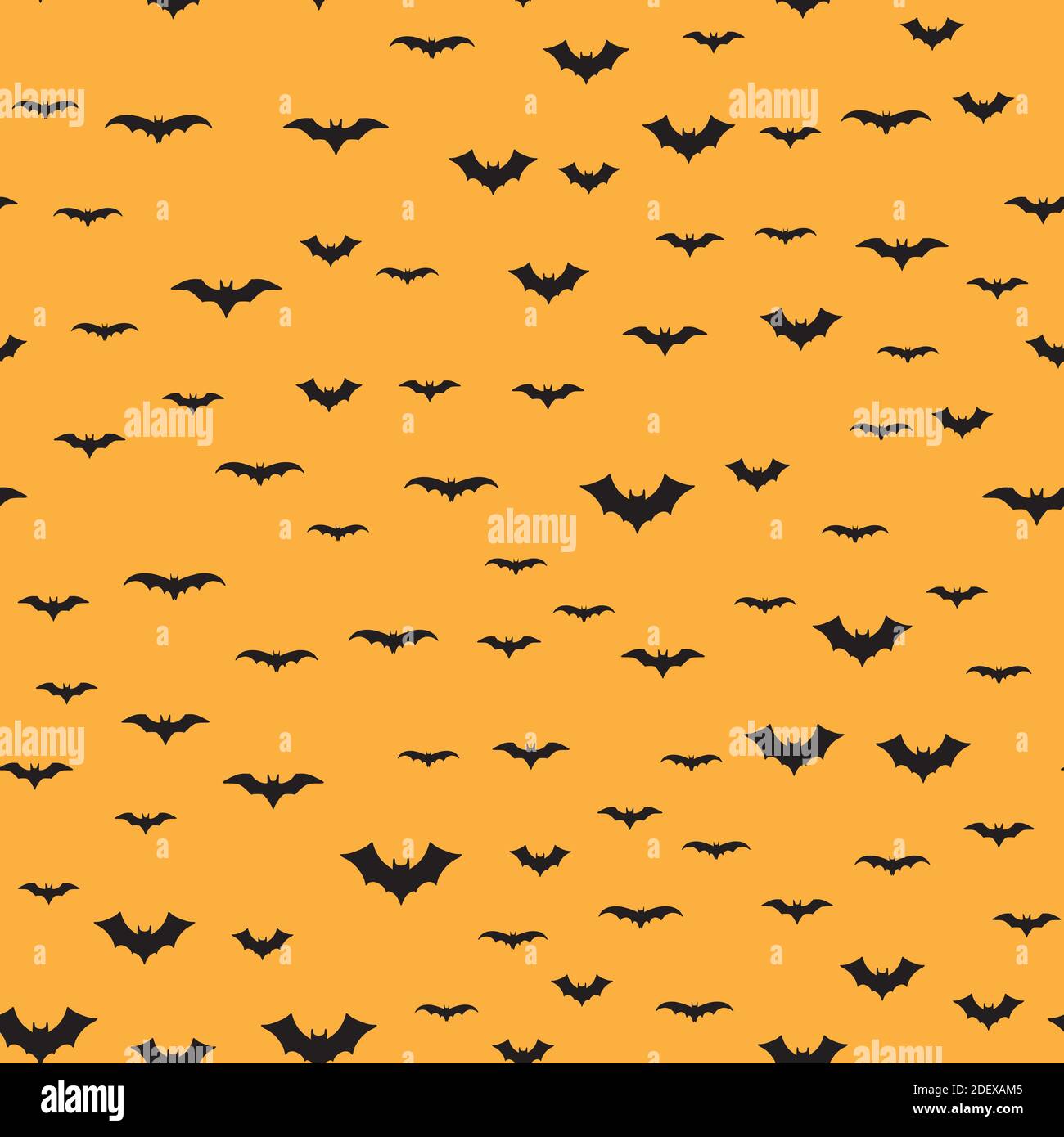 Seamless background with bats. Vector illustration Stock Vector Image ...
