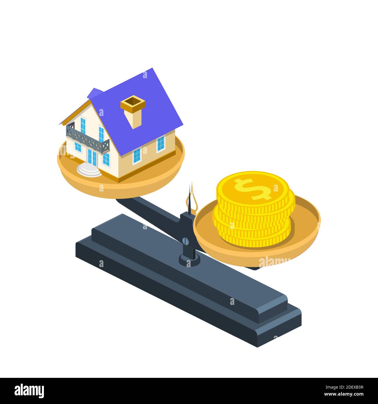 Weighing scale coins hi-res stock photography and images - Alamy