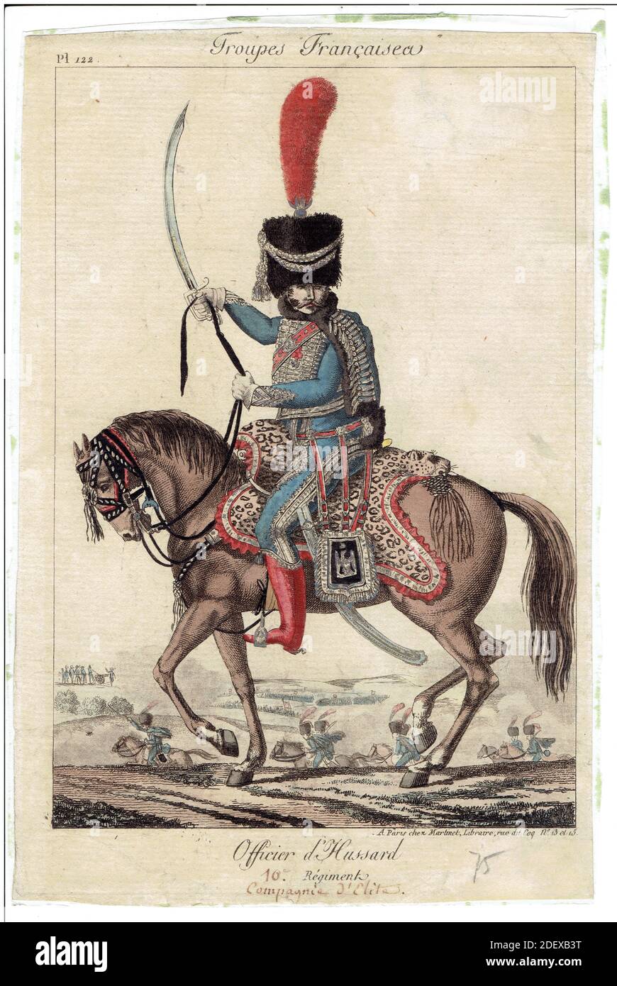 10e regiment de hussards hi-res stock photography and images - Alamy