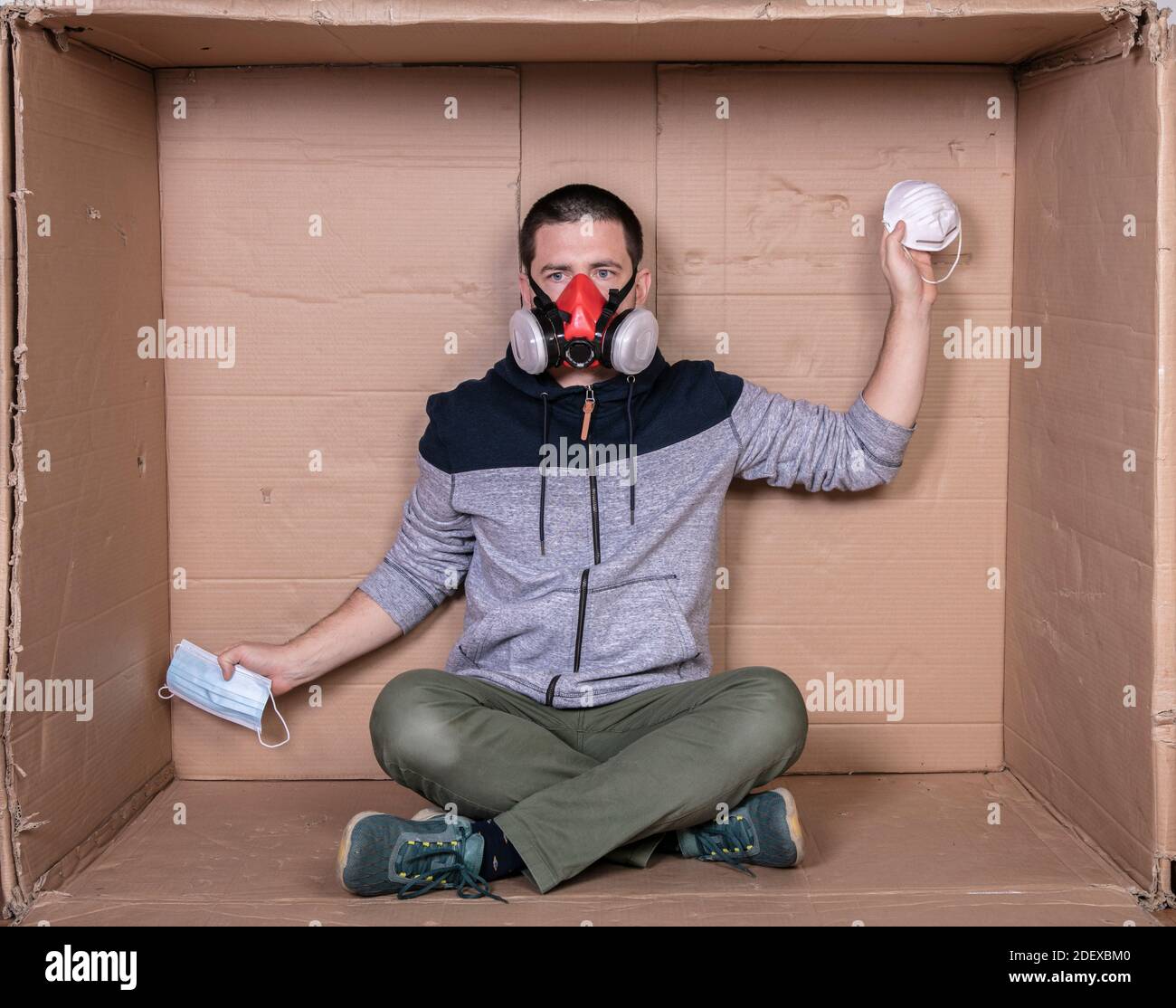 Gas mask types hi-res stock photography and images - Alamy