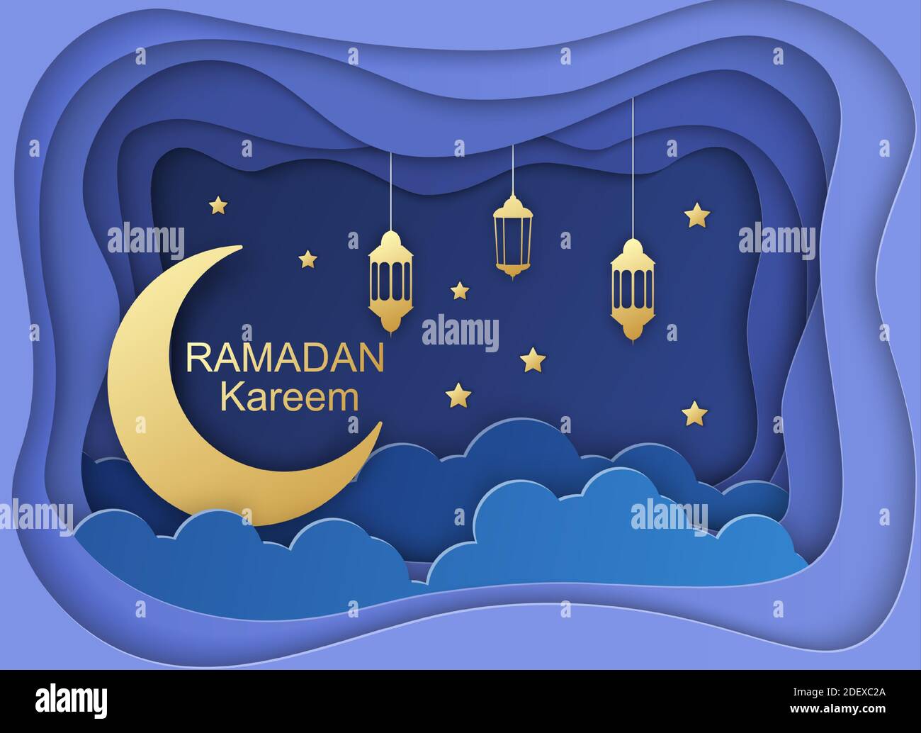 Muslim night mosque ramadan Stock Vector Images - Alamy