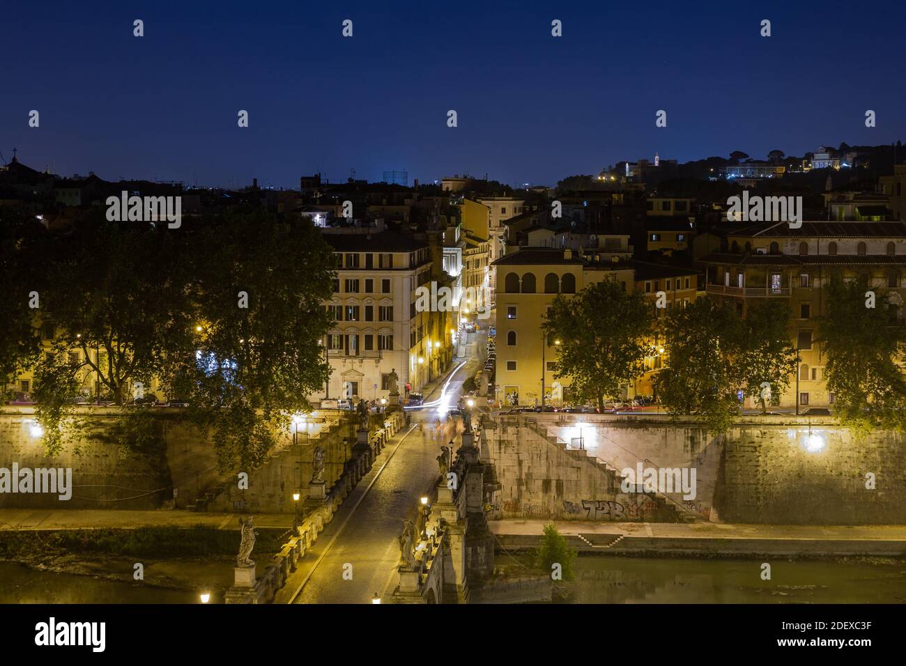 St angelo bridge hi-res stock photography and images - Alamy