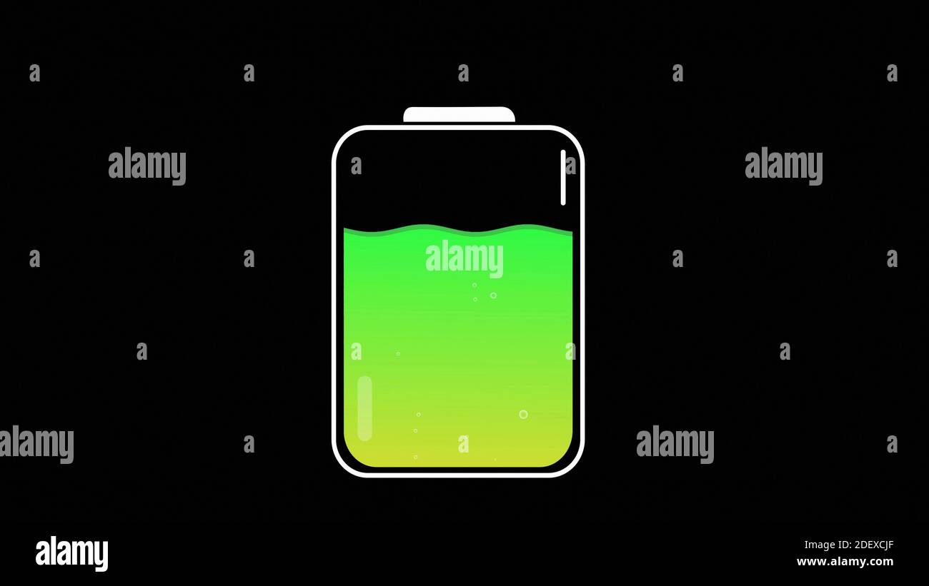 Battery charging Indicator or progress bar , 4k High Quality, 3D Render ...