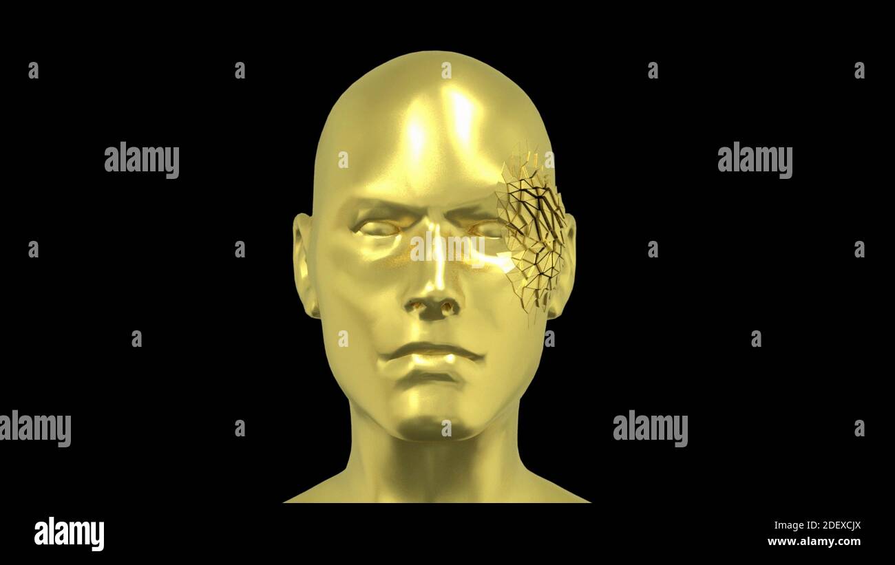 Abstract art person portrait hi-res stock photography and images - Alamy