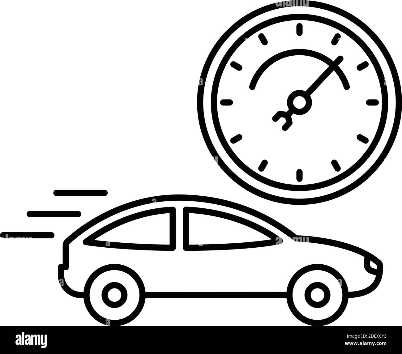Overspeed Stock Vector Images - Alamy