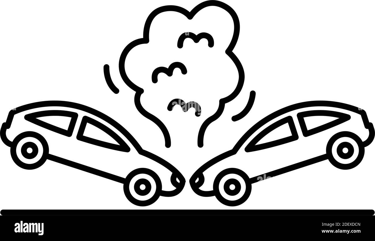 Accident Isolated Vector icon that can be easily modified or edited ...