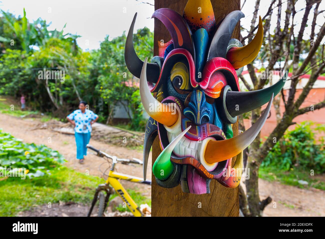 Máscara "Danza de los Diablitos", Boruca (also known as the Brunca or ...