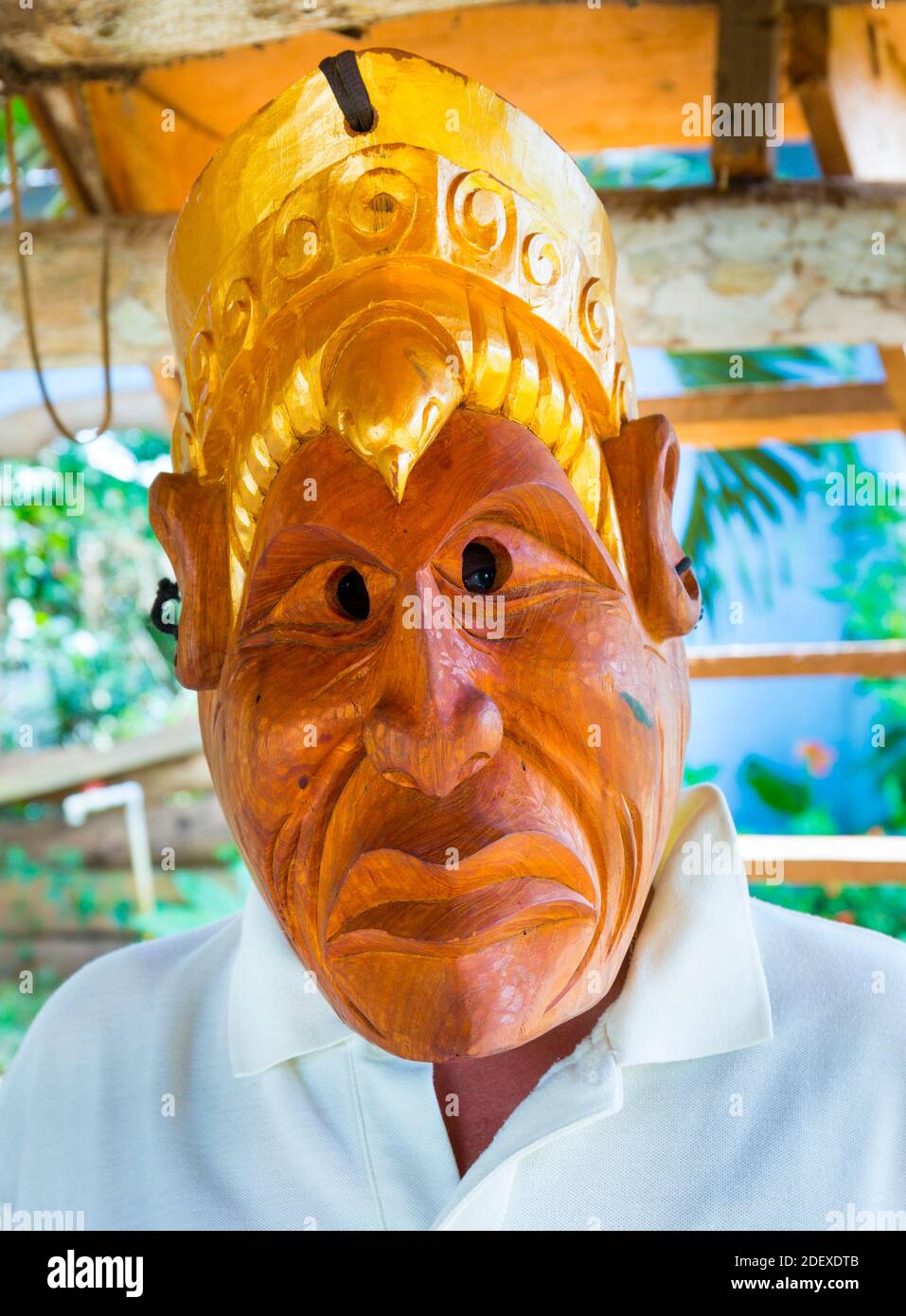 Máscara "Danza de los Diablitos", Boruca (also known as the Brunca or ...