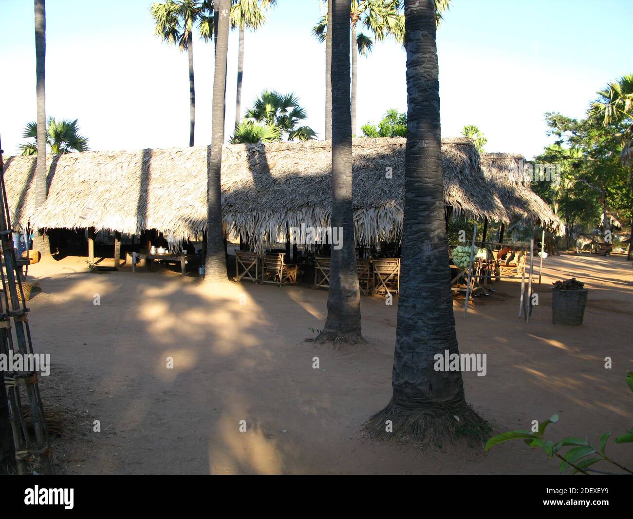 The house in the small village in Myanmar Stock Photo - Alamy