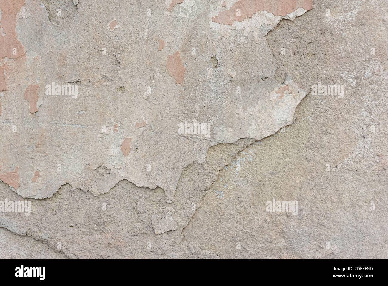 warm shades vintage texture of plaster outdoors at home Old peeling ...