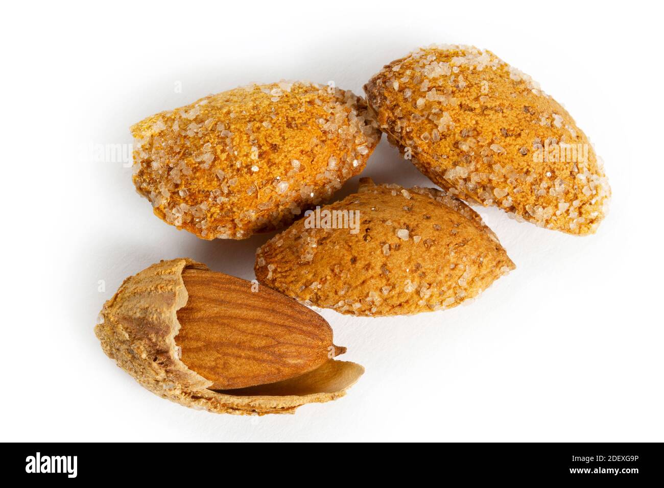 roasted, shelled and salted almonds Stock Photo - Alamy
