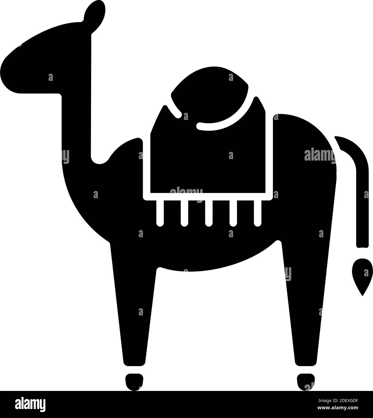 Camel black glyph icon Stock Vector Image & Art - Alamy