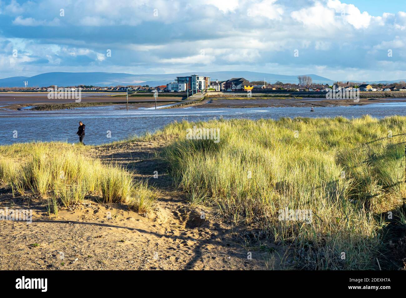 Knott end from Fleetwood Stock Photo - Alamy