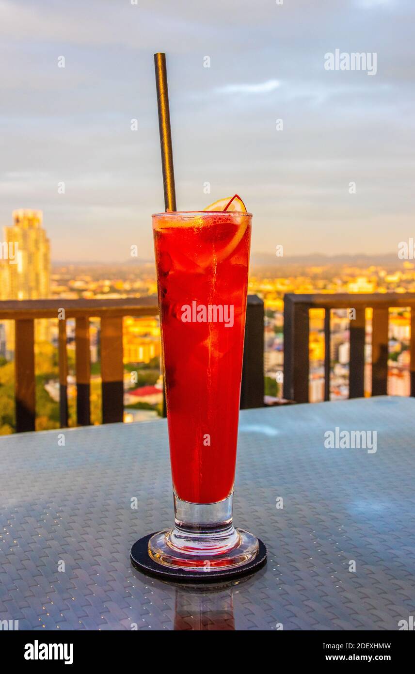 Singapore sling glass hi-res stock photography and images - Alamy
