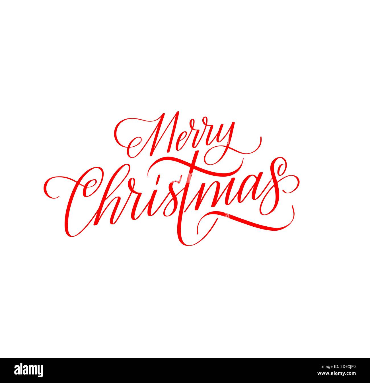 Merry Christmas calligraphy. Seasons greetings Stock Vector Image & Art ...