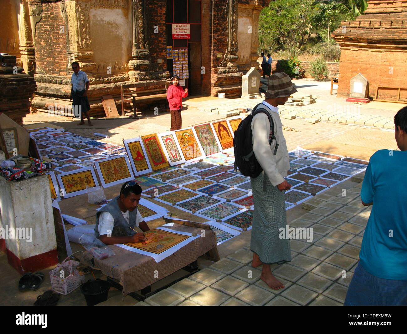 Burmese paintings artwork hi-res stock photography and images - Alamy