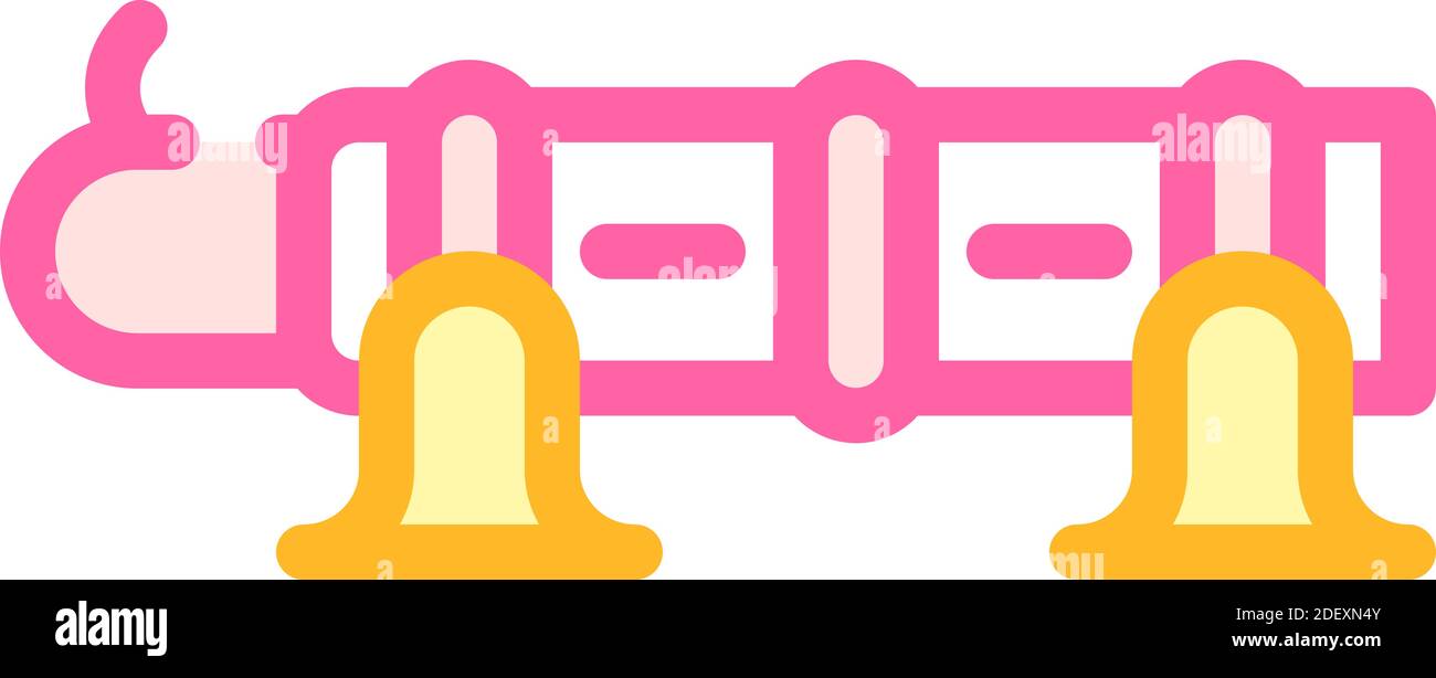 bombard weapon color icon vector illustration flat Stock Vector Image ...