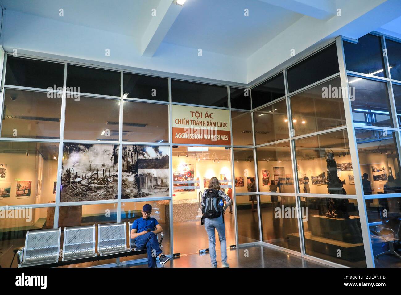 The War Remnants Museum, a war museum, Ho Chi Minh City, Vietnam, Asia ...