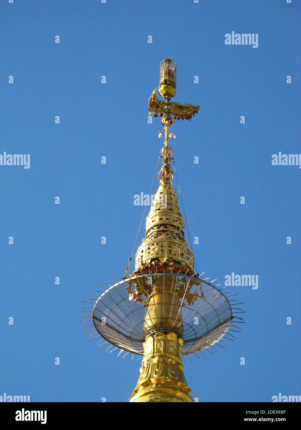 Kyaiktiyo Pagoda, Golden rock, the vintage temple in Myanmar Stock ...