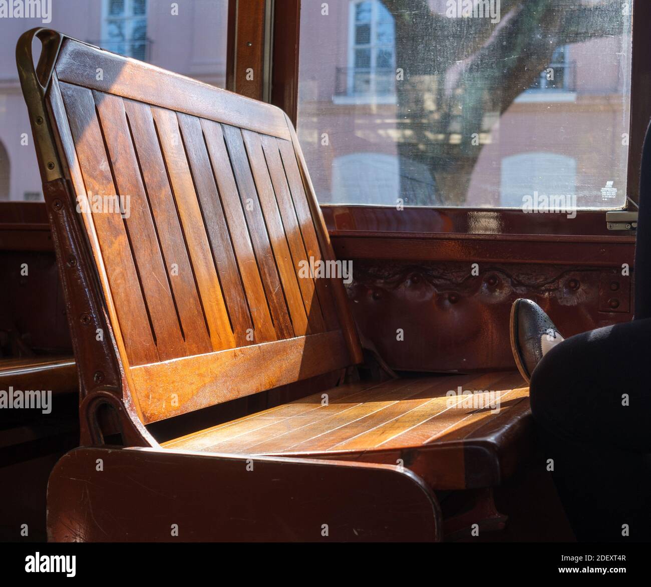Streetcar interior new orleans hi-res stock photography and images - Alamy