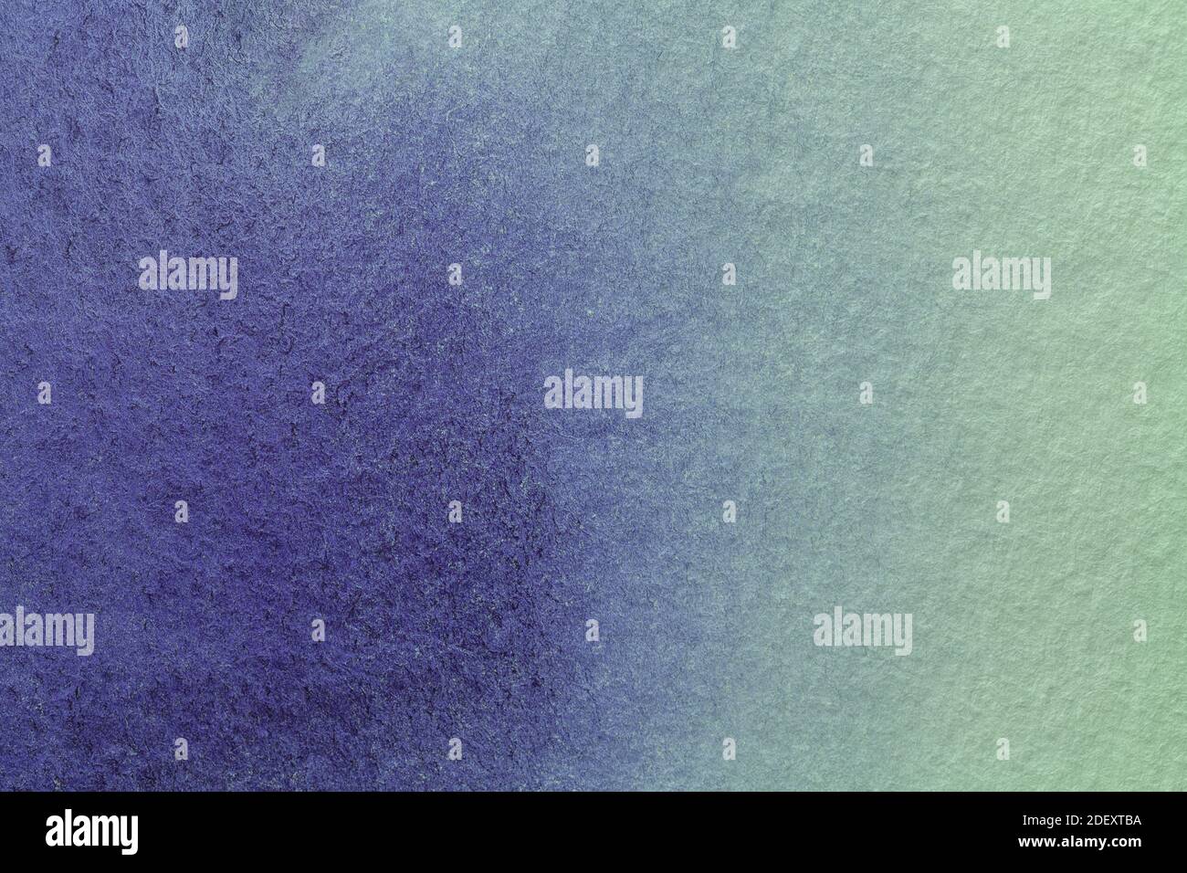 Abstract art background Navy blue and green colors. Watercolor painting ...