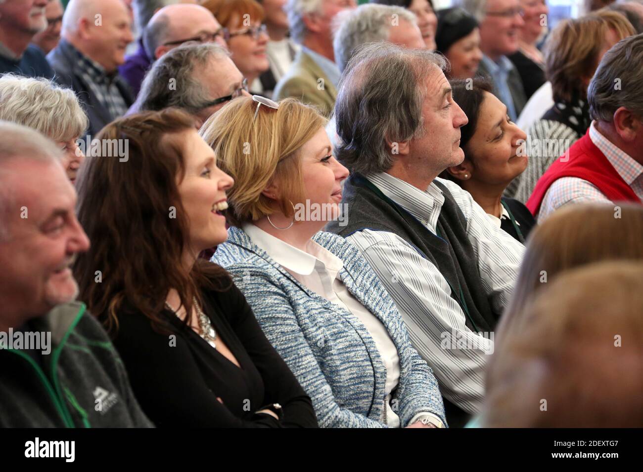 Joanna Lumley OBE at the Boswell Book Festival Dumfries House, East ...