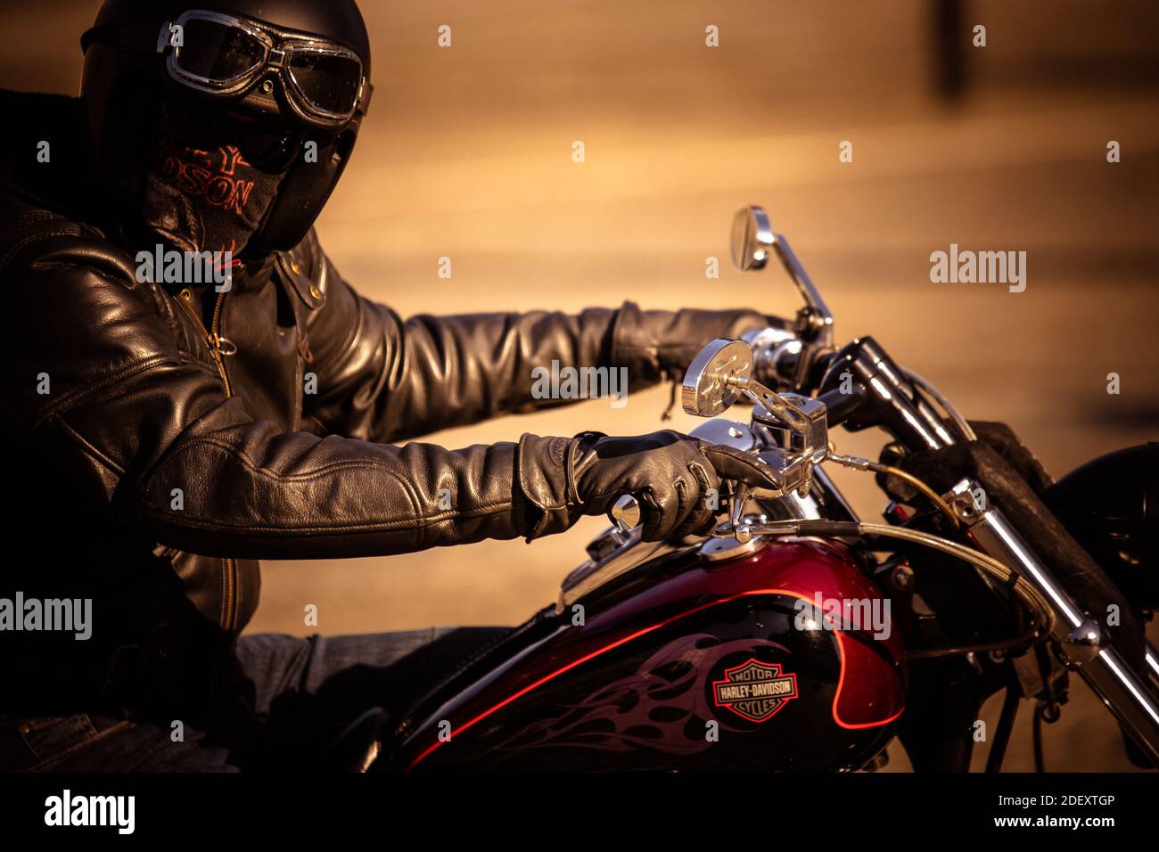 Harley davidson helm hi-res stock photography and images - Alamy