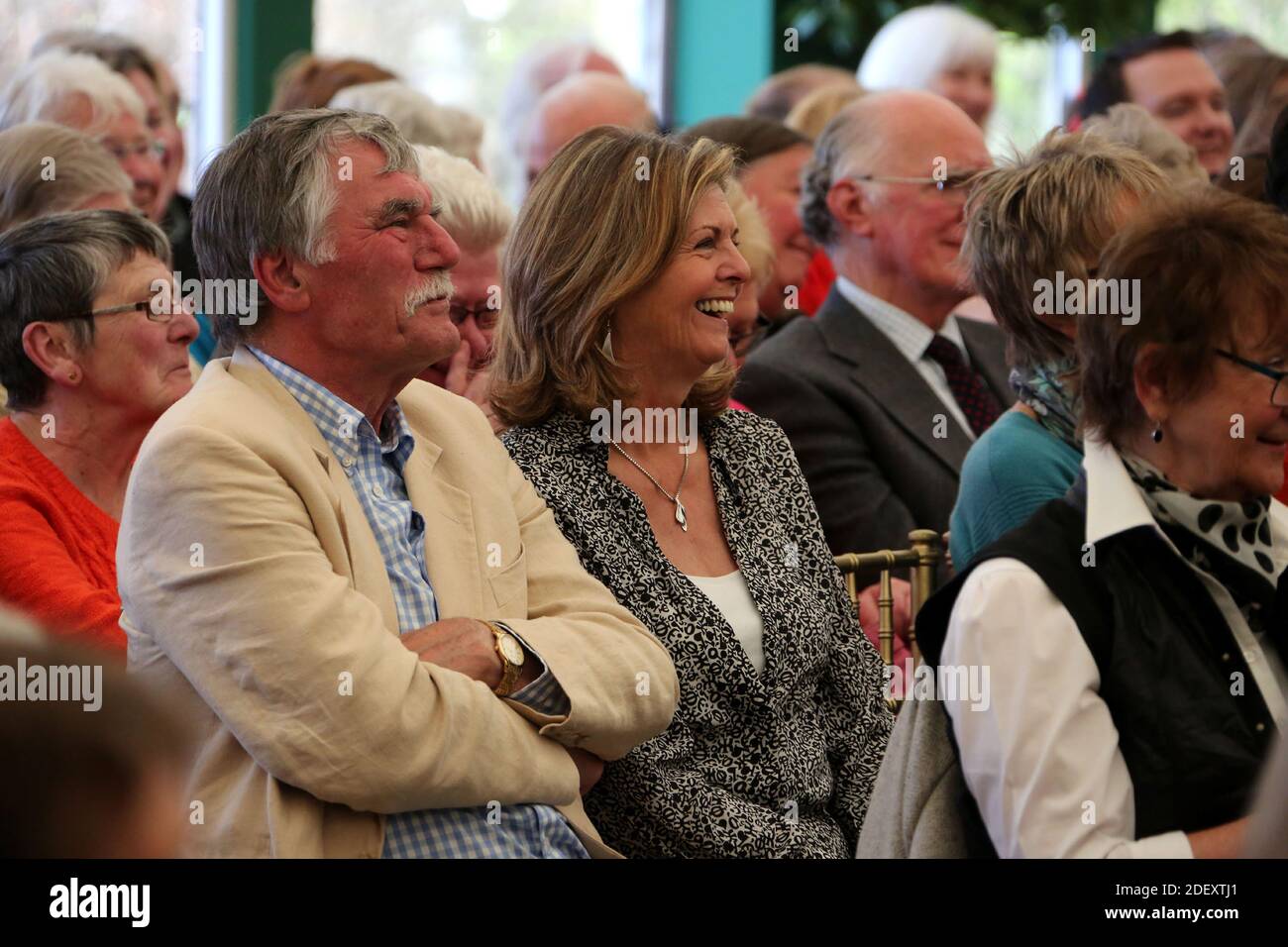 Joanna Lumley OBE at the Boswell Book Festival Dumfries House, East ...