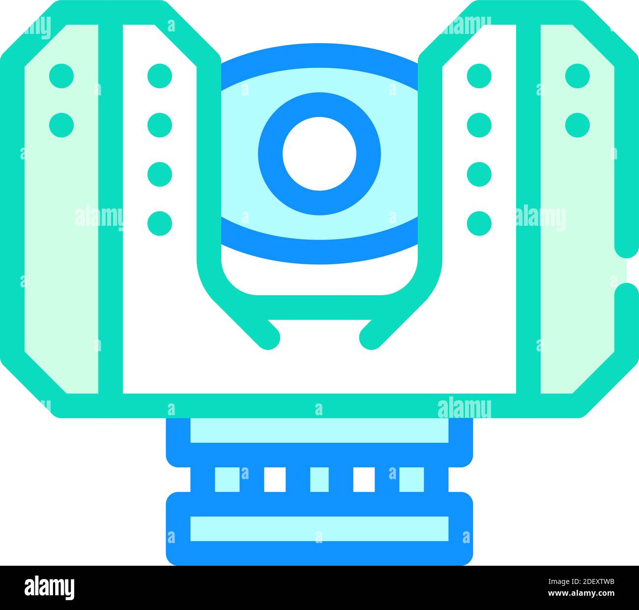 laser scanner device color icon vector illustration Stock Vector Image ...