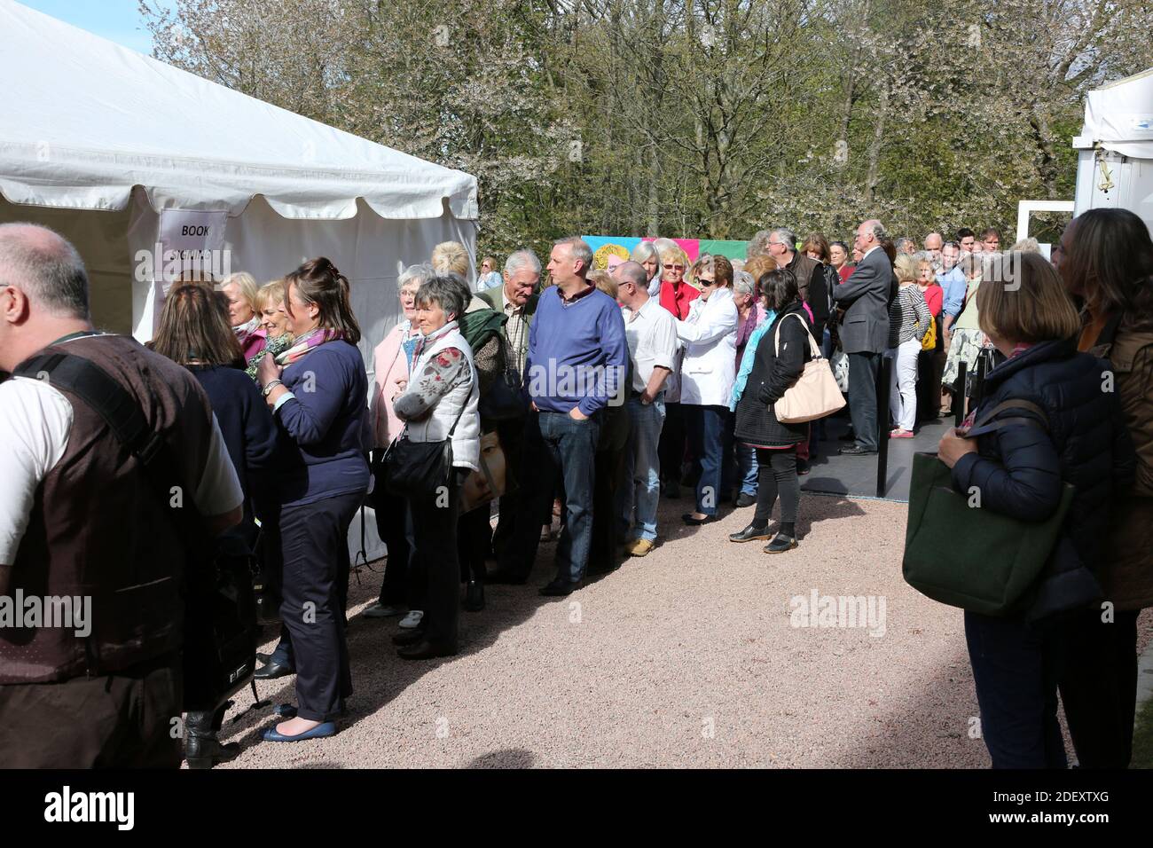 Joanna Lumley OBE at the Boswell Book Festival Dumfries House, East ...