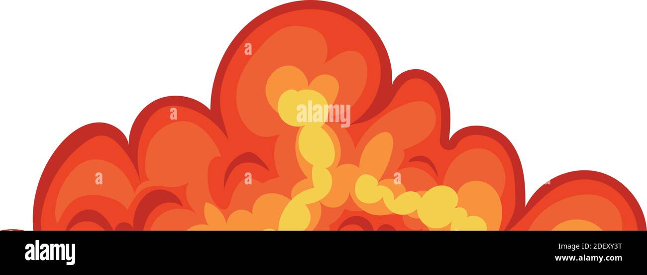 fire cloud of orange and yellow color Stock Vector Image & Art - Alamy