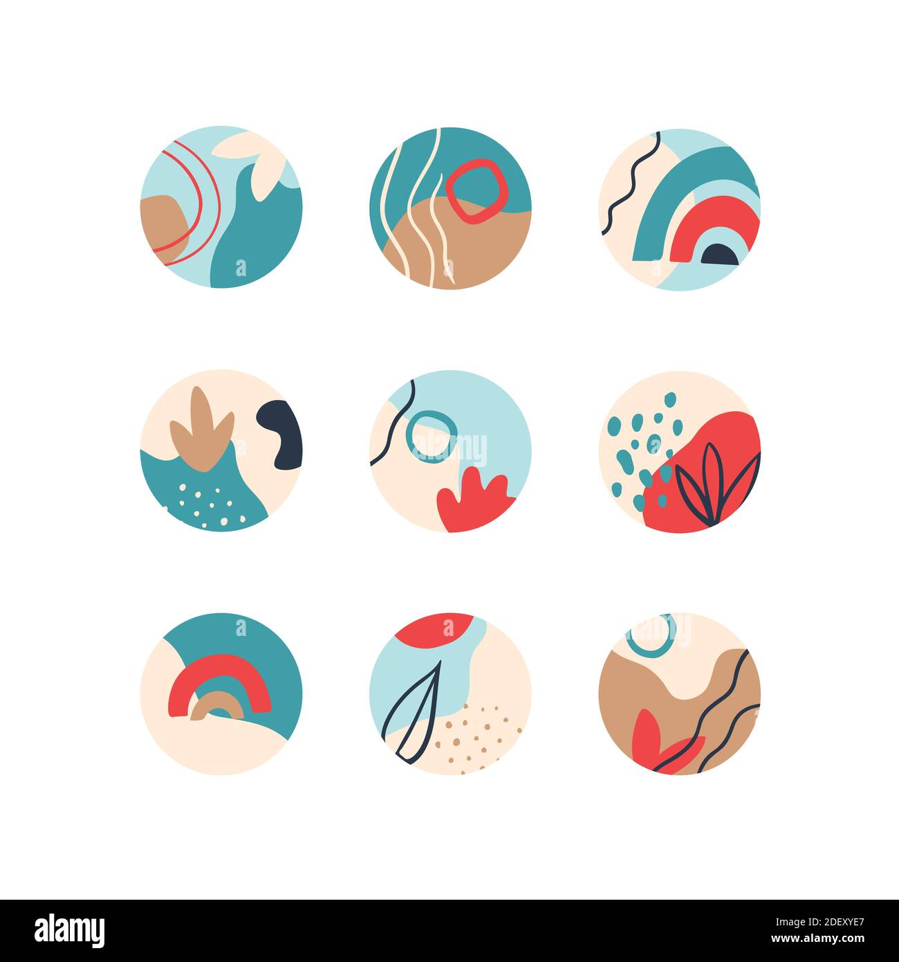 Social story highlight icon hi-res stock photography and images - Alamy