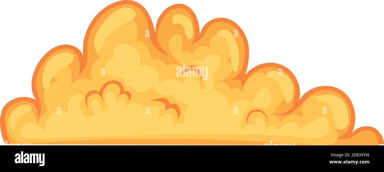 fire cloud over a white background Stock Vector Image & Art - Alamy