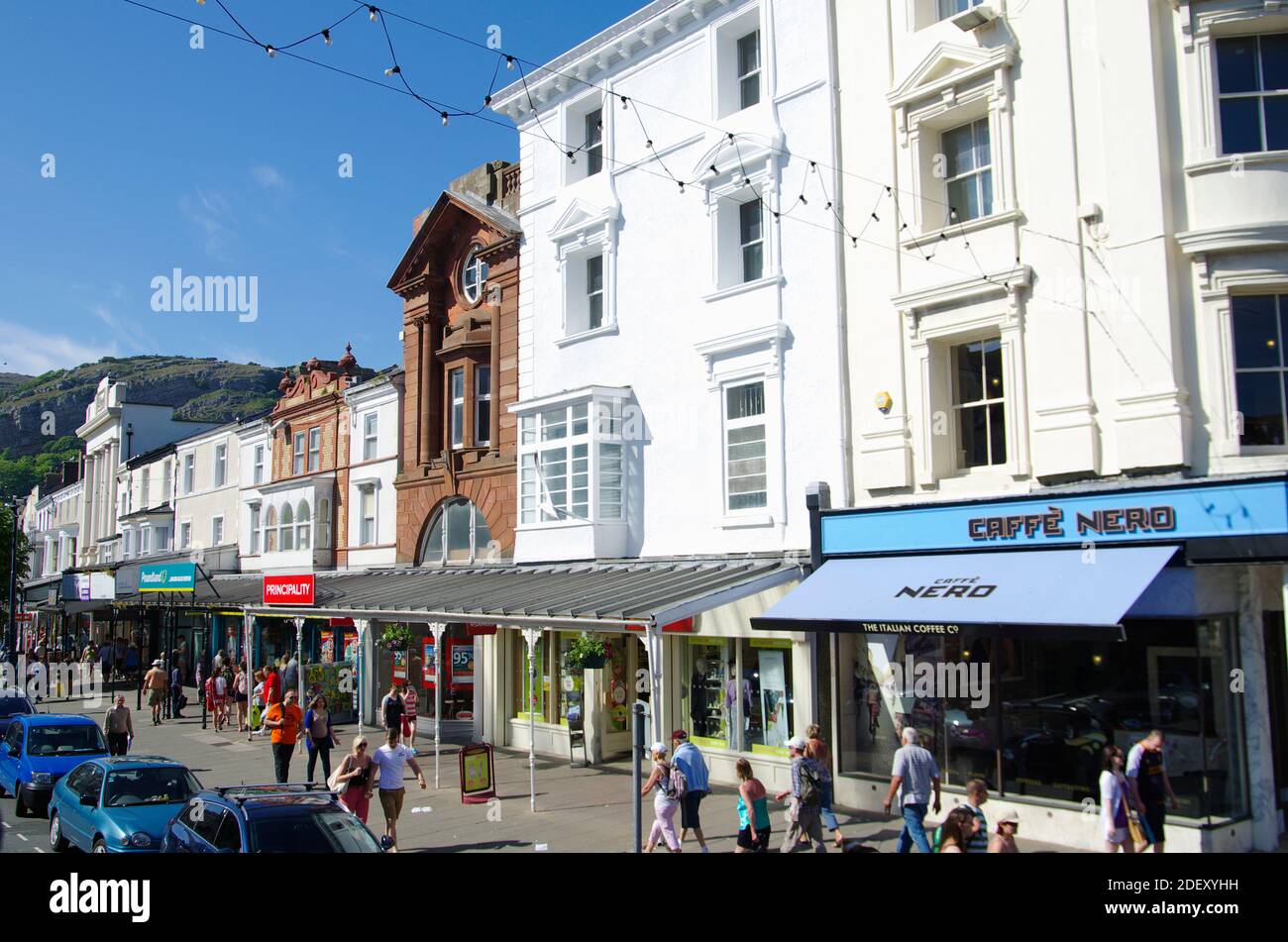 Great britain wales llandudno town hi-res stock photography and images ...