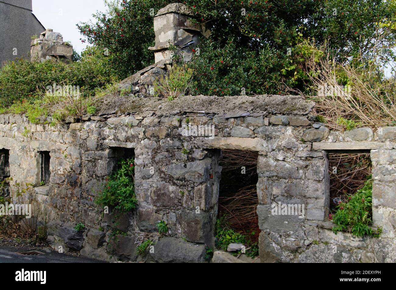 Welsh stone cottage hi-res stock photography and images - Alamy